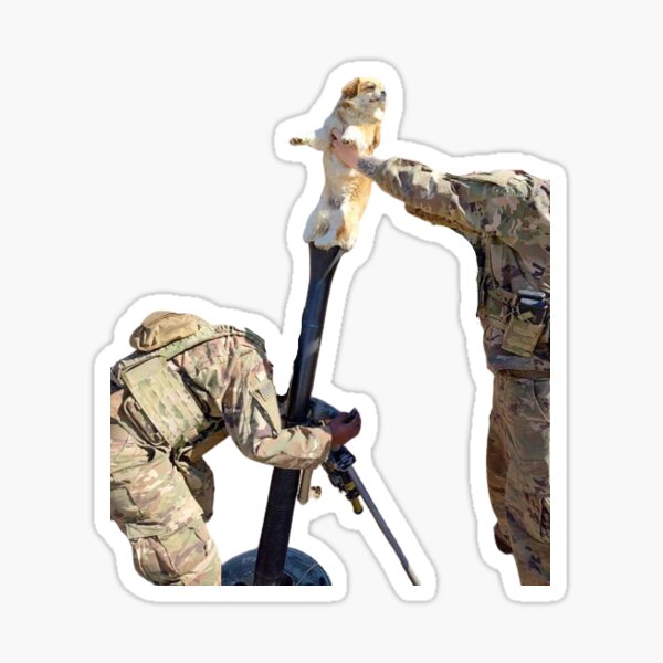 "Mortar Poptart" Sticker for Sale by FirebaseFury | Redbubble