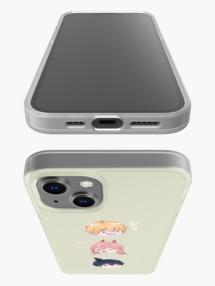 "cute chibi csm chainsaw man denji power aki" iPhone Case by viyaura ...