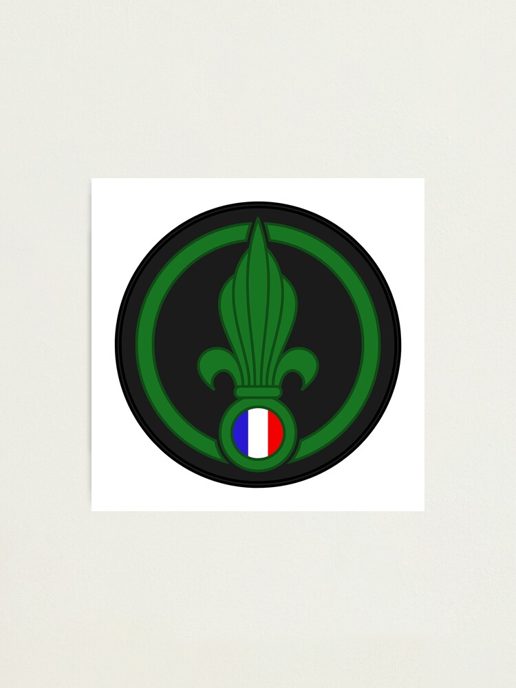 "French Foreign Legion Insignia" Photographic Print for Sale by ...