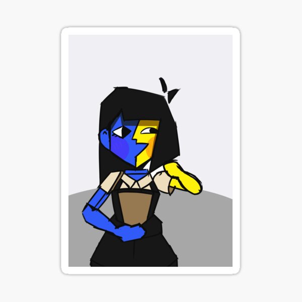 "ena" Sticker by BonniesCorner | Redbubble