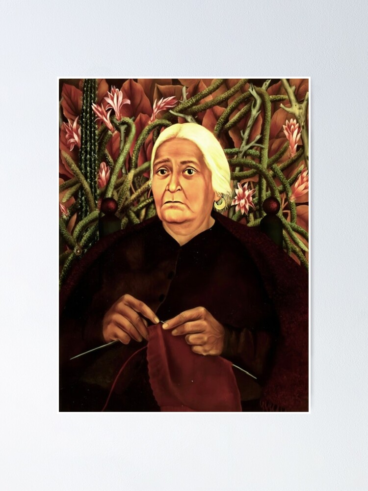 "Portrait of Dona Rosita Morillo by Frida Kahlo" Poster for Sale by ...