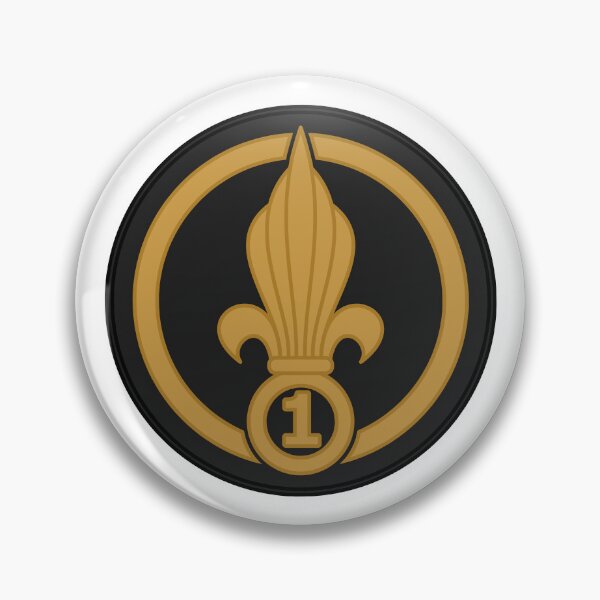 "French Foreign Legion Insignia" Pin for Sale by sirglennbo | Redbubble