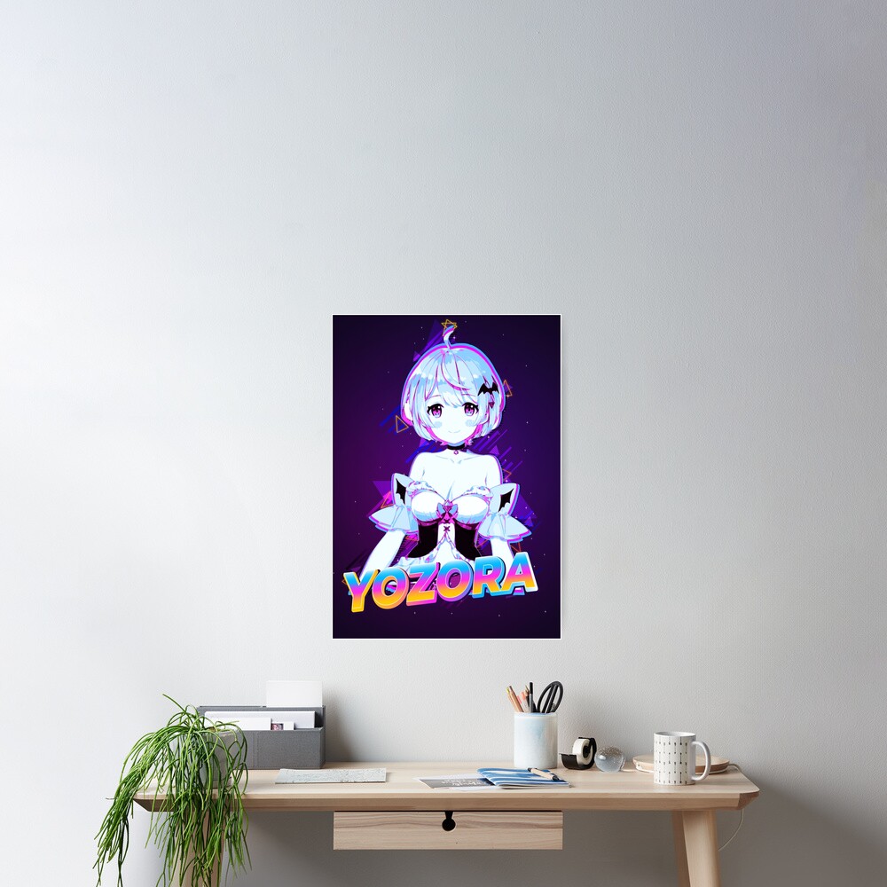 "Yozora Mel | Hololive Vtuber" Poster for Sale by Fish6SticksP | Redbubble