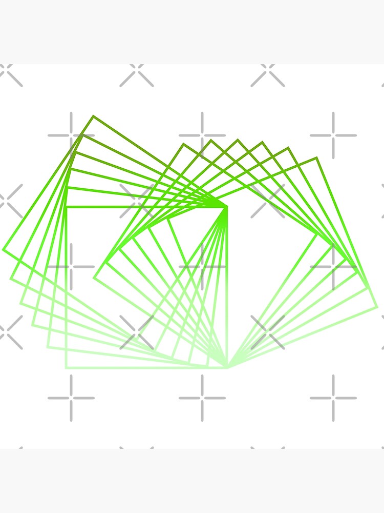 "Multi Squares, Colorful Squares, Neon Green - W01" Poster for Sale by ...