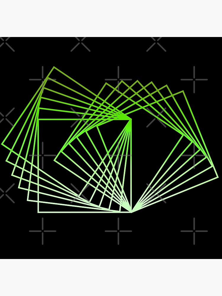 "Multi Squares, Colorful Squares, Neon Green - B01" Poster for Sale by ...