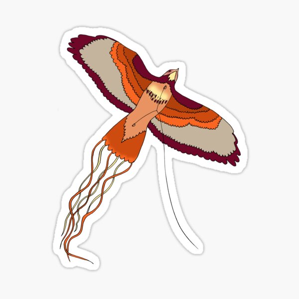 "Flying Kites in a Blue Sky - Bird Kite, Hawk, Colorful Kites of ...