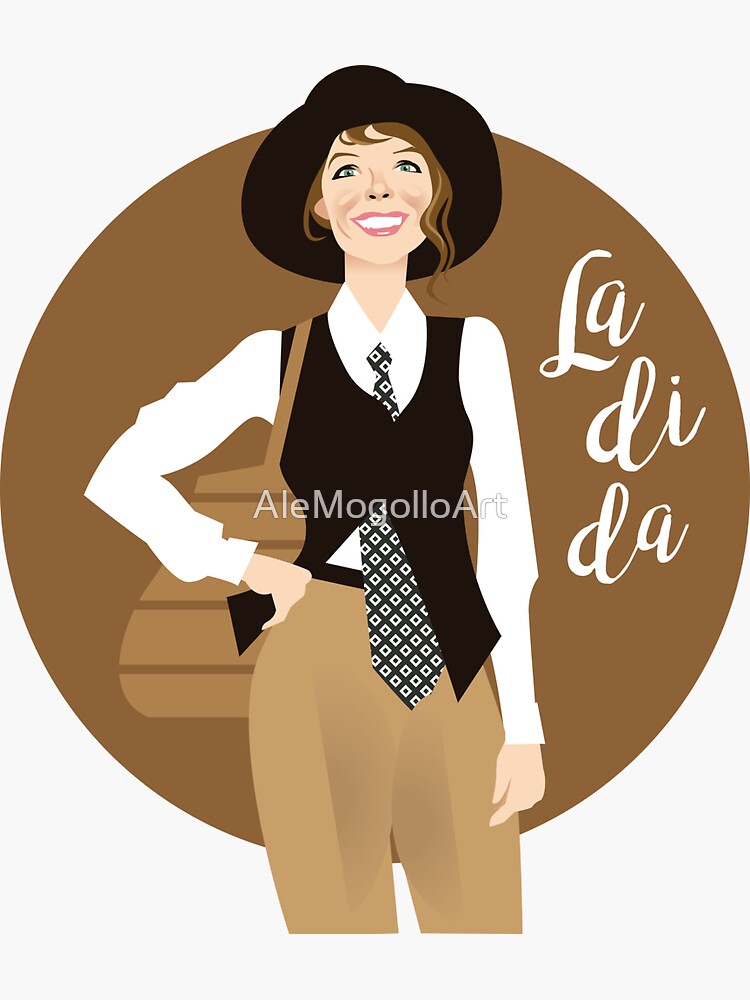 "Annie" Sticker for Sale by AleMogolloArt | Redbubble