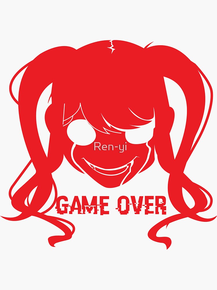 "Fun Girl - Yandere Simulator" Sticker for Sale by Ren-yi | Redbubble