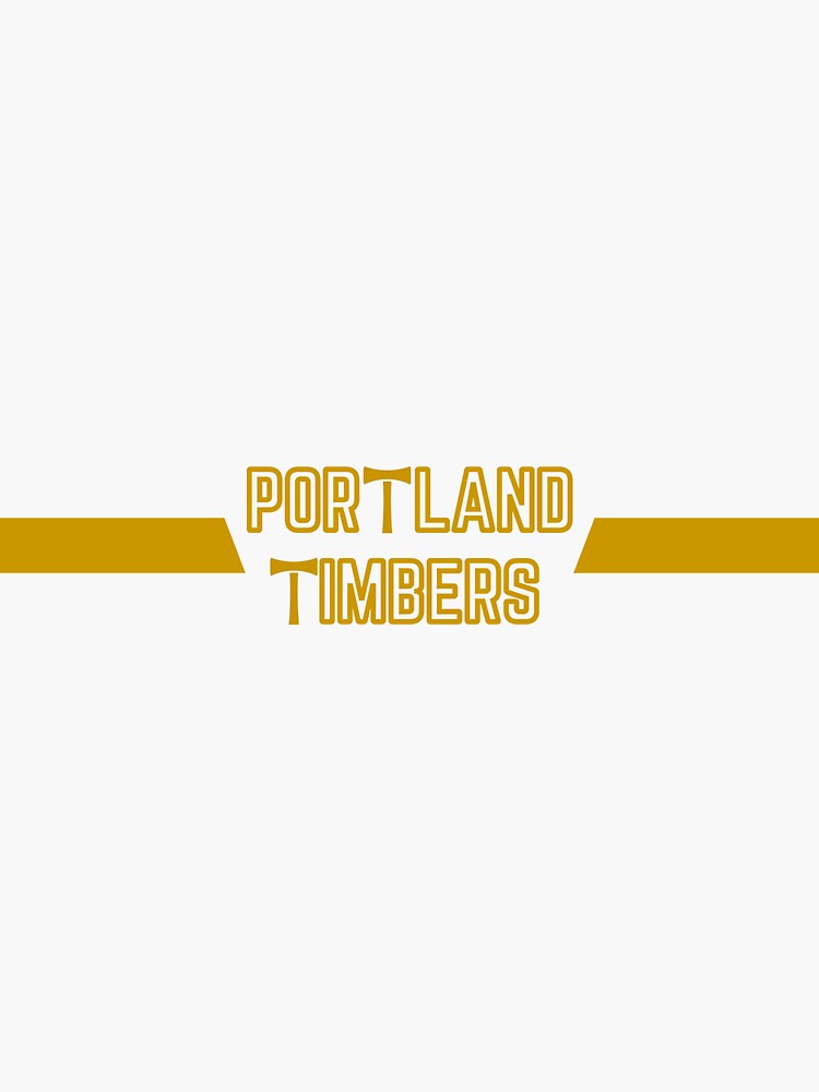 "Portland Timbers Line-up hollow black" Sticker for Sale by ...