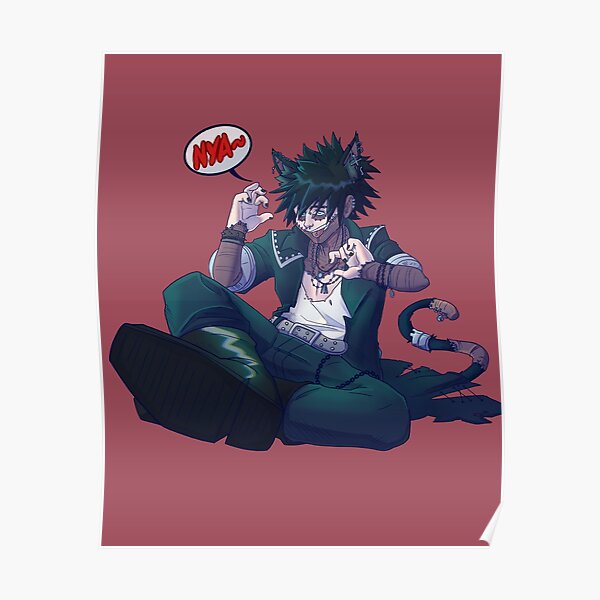 "Dabi Cat" Poster for Sale by sparkle-clown | Redbubble