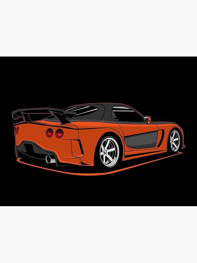 "Mazda rx7 veilside 1" Poster for Sale by Hans-Studio | Redbubble
