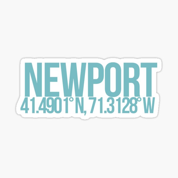 Newport Ri Stickers | Redbubble
