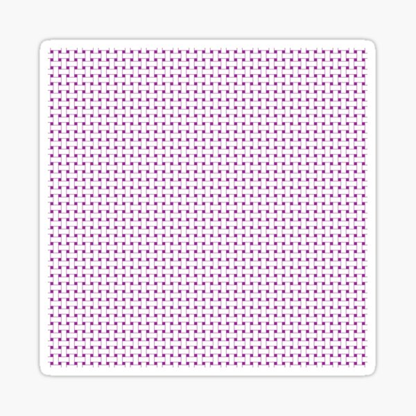 "Purple Basketweave Pattern" Sticker by patterniastudio | Redbubble