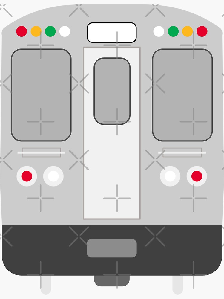 "CTA 5000 Series" Sticker for Sale by stormykara | Redbubble