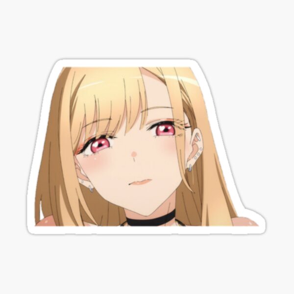 "Marin Kitagawa" Sticker by AniePieArt | Redbubble