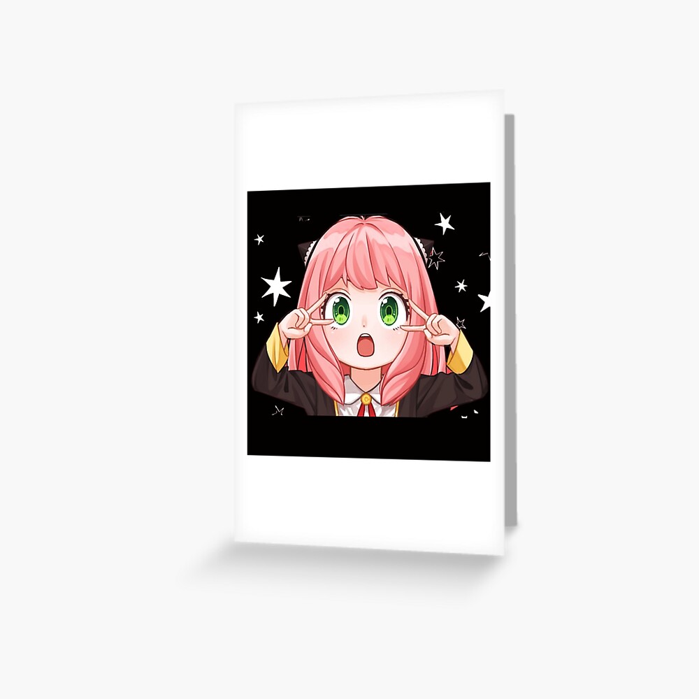" SPY x FAMILY - Anya " Greeting Card by antiart009 | Redbubble
