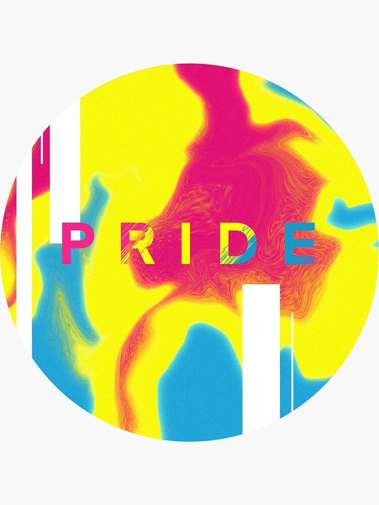 "Pan Pride" Sticker for Sale by kitkat1766 | Redbubble