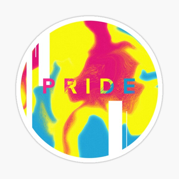 "Pan Pride" Sticker for Sale by kitkat1766 | Redbubble