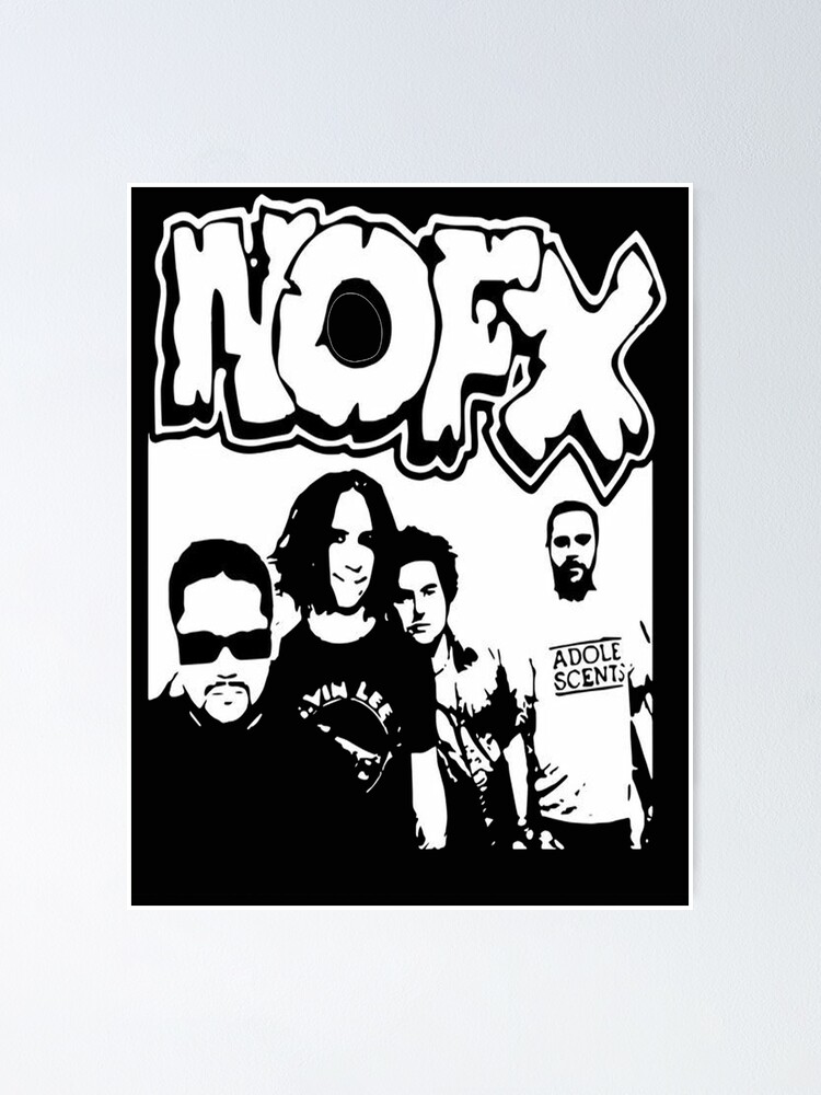 "Nofx punk band logo" Poster for Sale by Valga56 | Redbubble