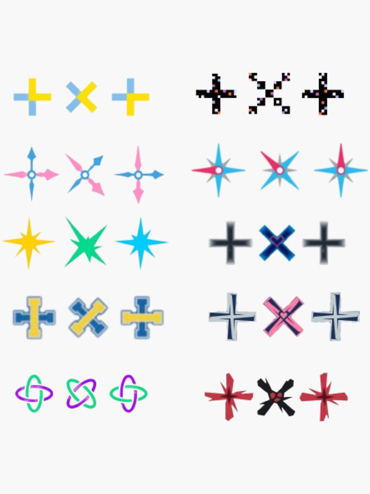 "All TXT logos" Sticker by Glacieux | Redbubble