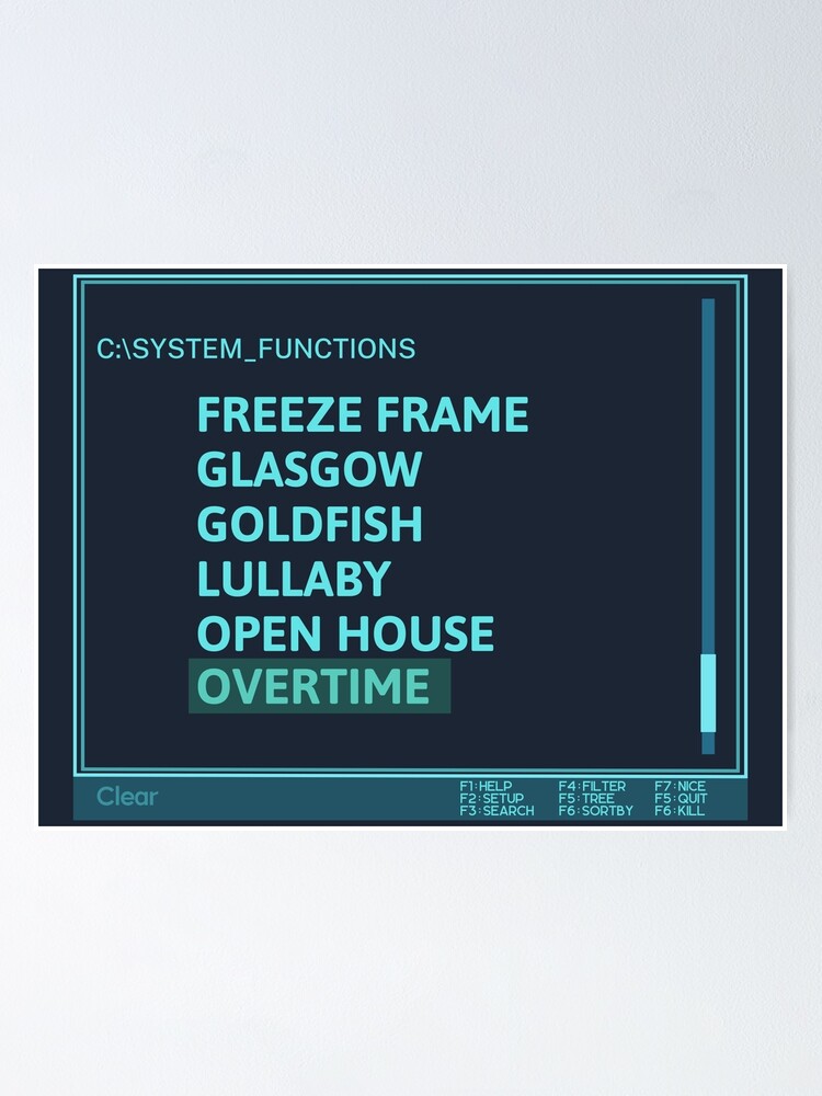 "Severance Lumon Industries Overtime Contingency" Poster by ...