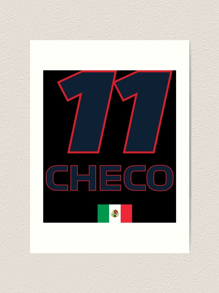 "Checo Perez Red Bull Racing Sticker" Art Print for Sale by anettem46 ...