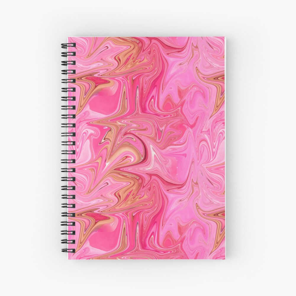 "Doja Cat Hot Pink Album Cover Inspired Marble Effect Pattern" Spiral ...