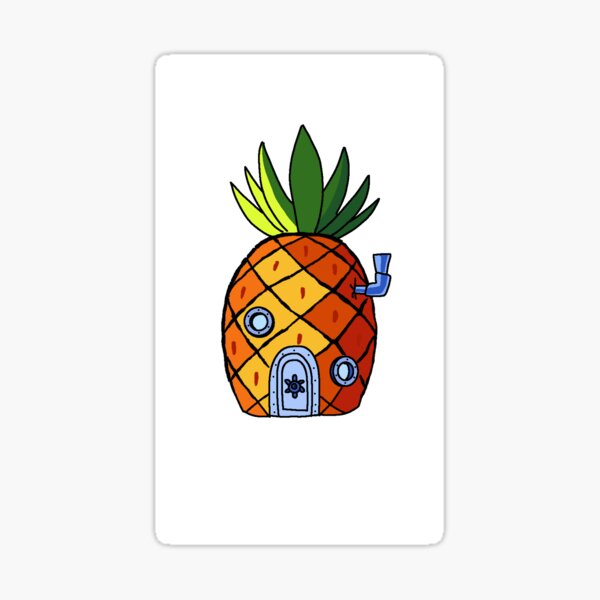 "Spongebob's House" Sticker by poppycoleman777 | Redbubble