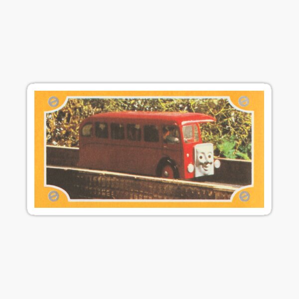 "Thomas the Tank Engine Vintage Stamp - Bertie" Sticker for Sale by ...
