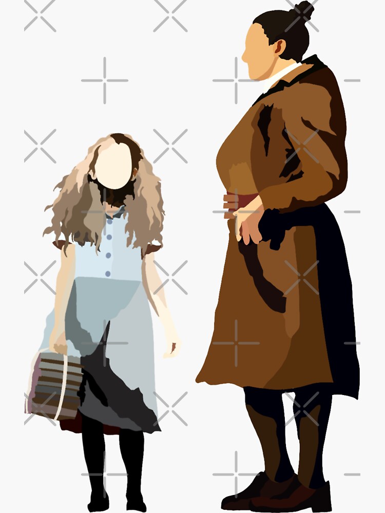 "Matilda musical print" Sticker by georgiamdesigns | Redbubble