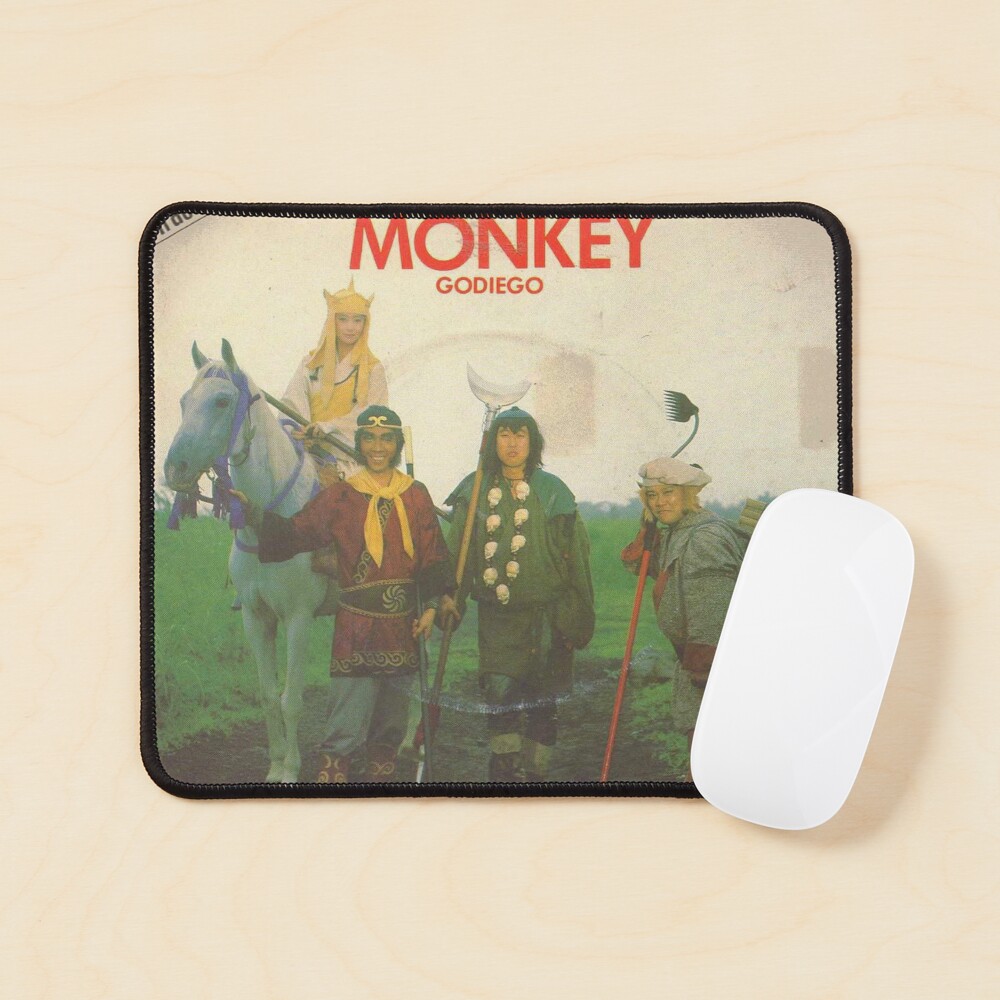 "Monkey record" Mouse Pad for Sale by Glinda-39 | Redbubble