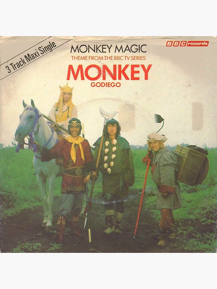 "Monkey record" Art Print for Sale by Glinda-39 | Redbubble