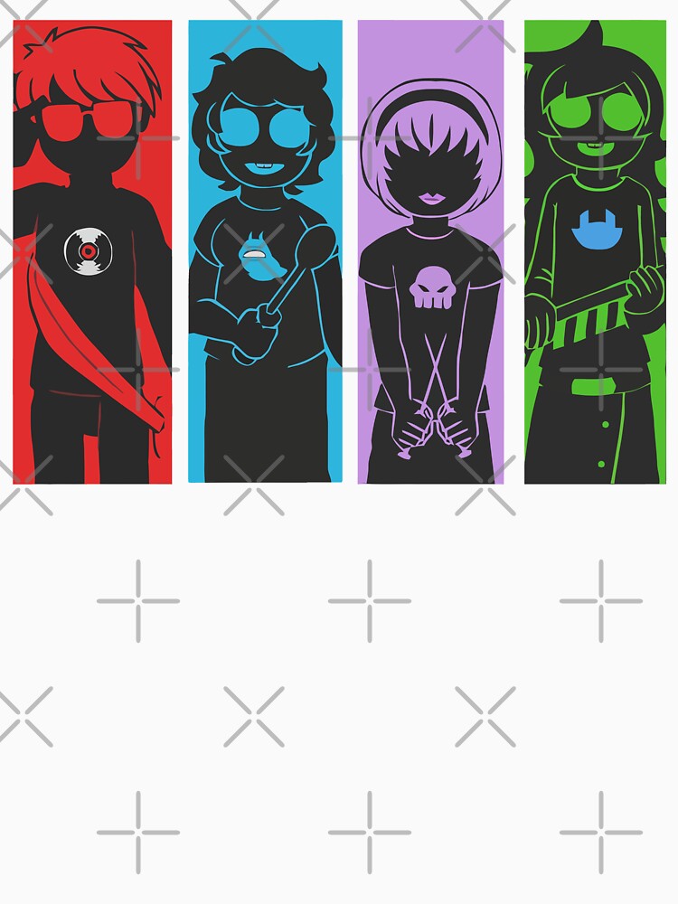"Homestuck Merch Homestuck Shadow Characters" T-shirt by HindoShop ...