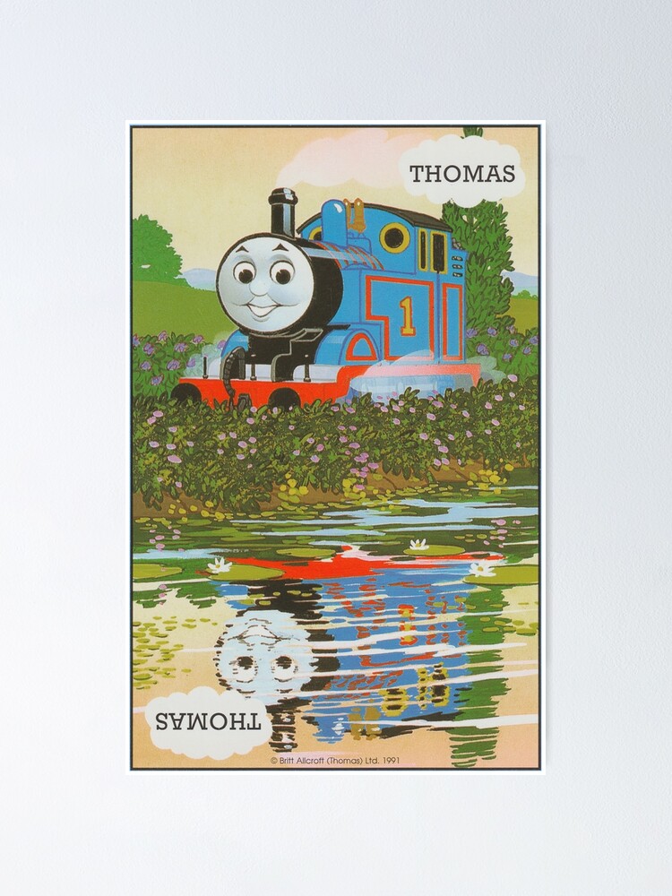 "Thomas the Tank Engine Vintage Card" Poster for Sale by sleepyhenry ...