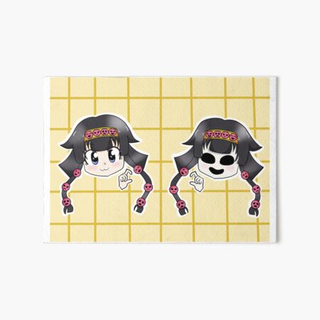 "alluka and nanika - chibi sticker" Art Board Print for Sale by ...