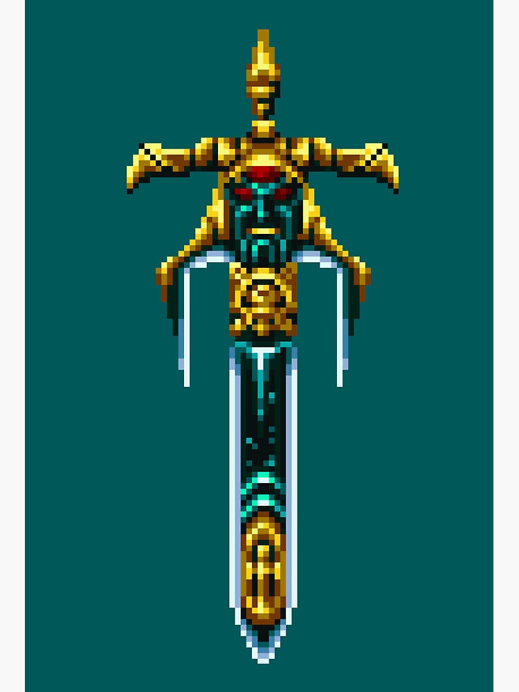 "Sword Familiar" Art Board Print for Sale by alurichter | Redbubble