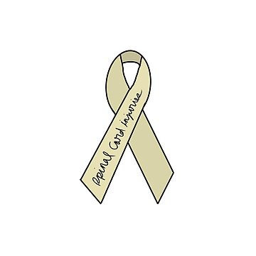 "Spinal Cord Injury Awareness Ribbon " Sticker for Sale by ...