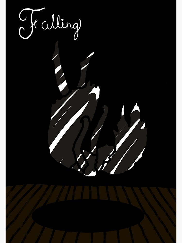 "Bella AMG - Falling" Sticker for Sale by BellaILY | Redbubble