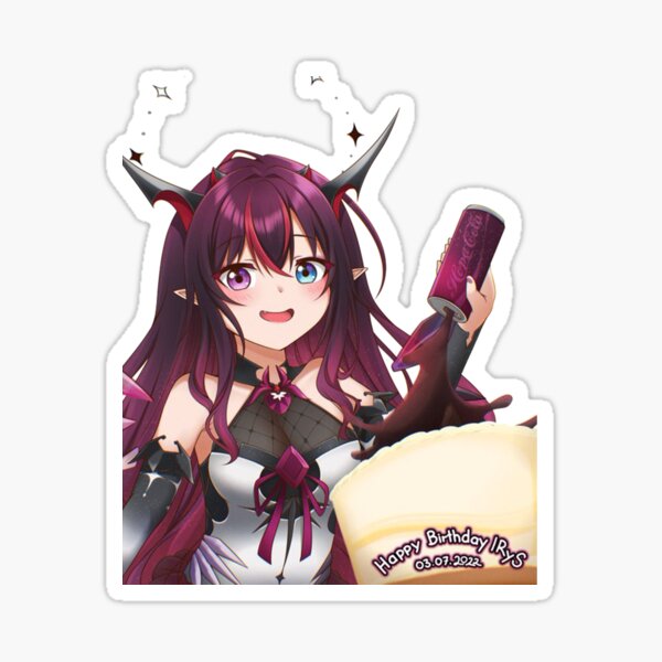 " irys hololive" Sticker by FGRF | Redbubble