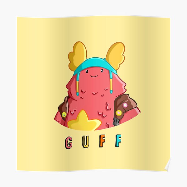"Cute Guff" Poster for Sale by SmoothyToons | Redbubble