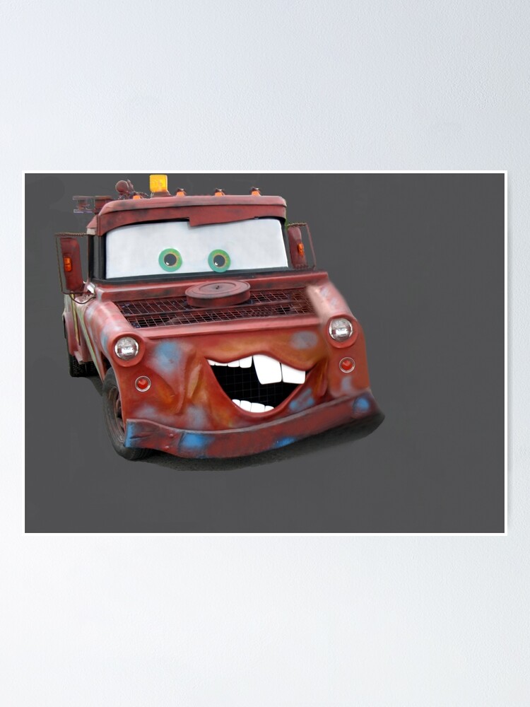 Introducing Mator (｡ ‿ ｡) From the Movie Cars(｡ ‿ ｡) " Poster for Sale ...