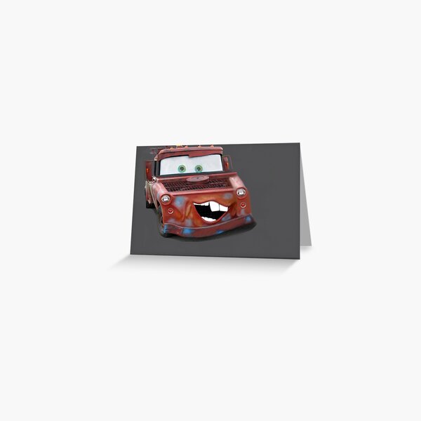 Introducing Mator (｡ ‿ ｡) From the Movie Cars(｡ ‿ ｡) " Greeting Card by ...