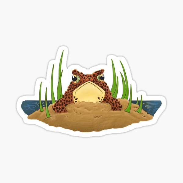 "Houston Toad" Sticker for Sale by SadieLouHays | Redbubble
