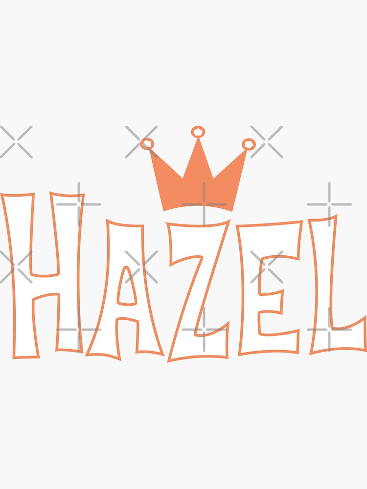 "Hazel" Sticker for Sale by sophiapetrillo | Redbubble