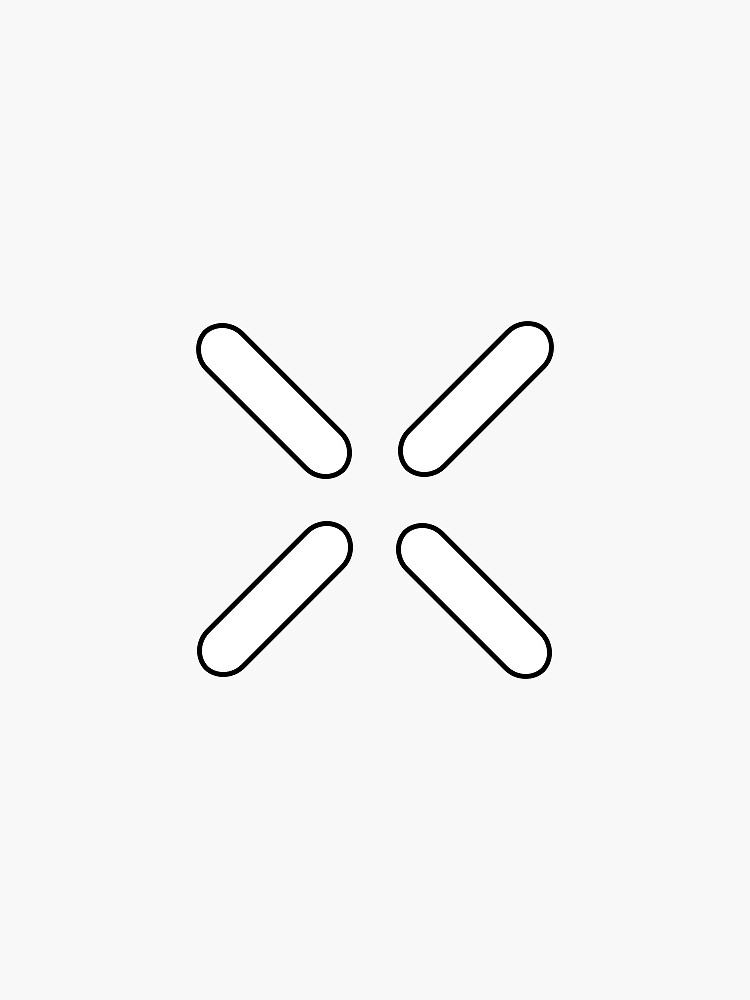 "Cod HitMarker Sticker" Sticker by fluorescentshop | Redbubble