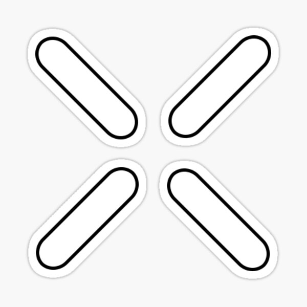 "Cod HitMarker Sticker" Sticker by fluorescentshop | Redbubble