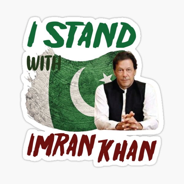 "pti imran khan " Sticker for Sale by MD532 | Redbubble