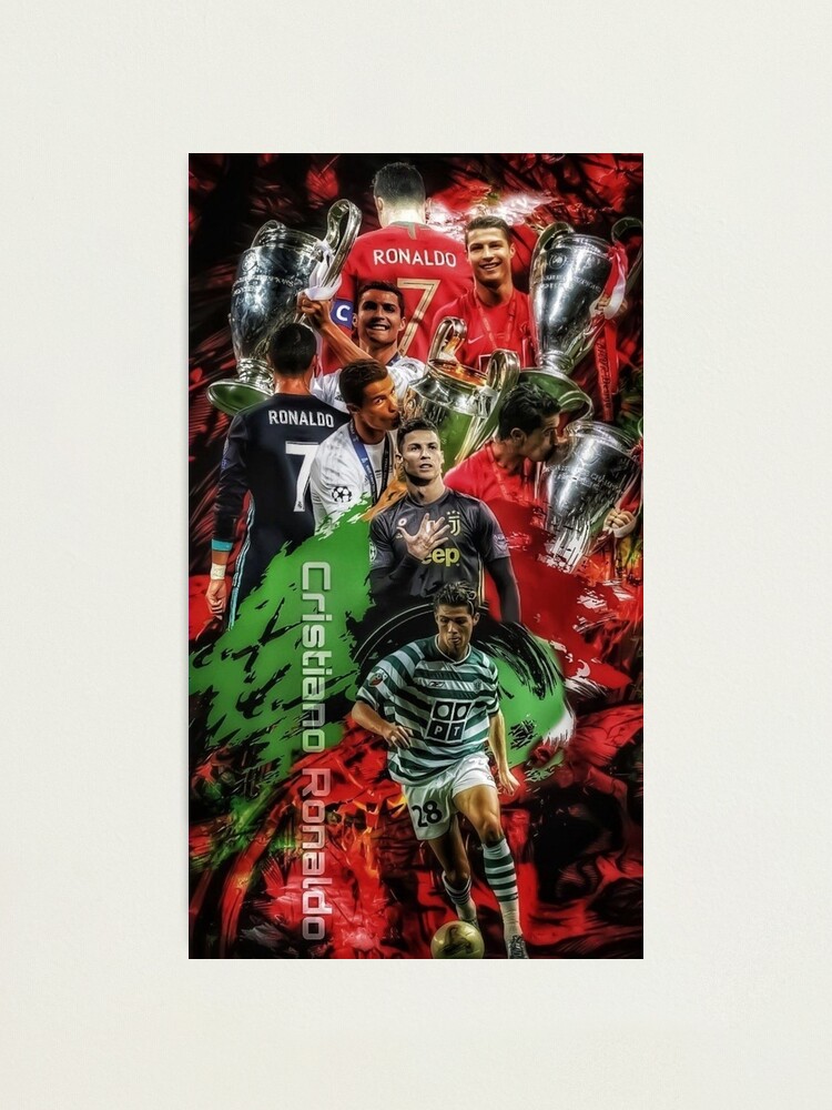 "Cristiano Ronaldo Art Posters" Photographic Print for Sale by Timow621 ...