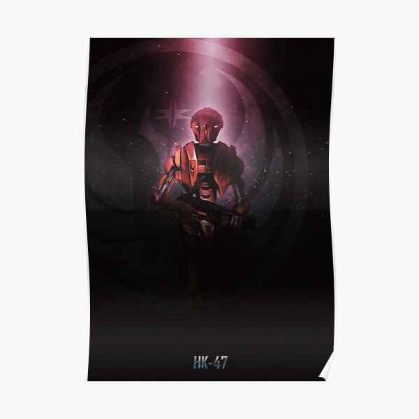 "Heroes of Gaming - HK-47" Poster for Sale by rykker | Redbubble