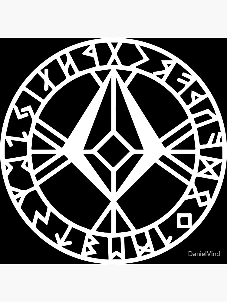 "Odin protection rune - Viking art" Photographic Print for Sale by ...